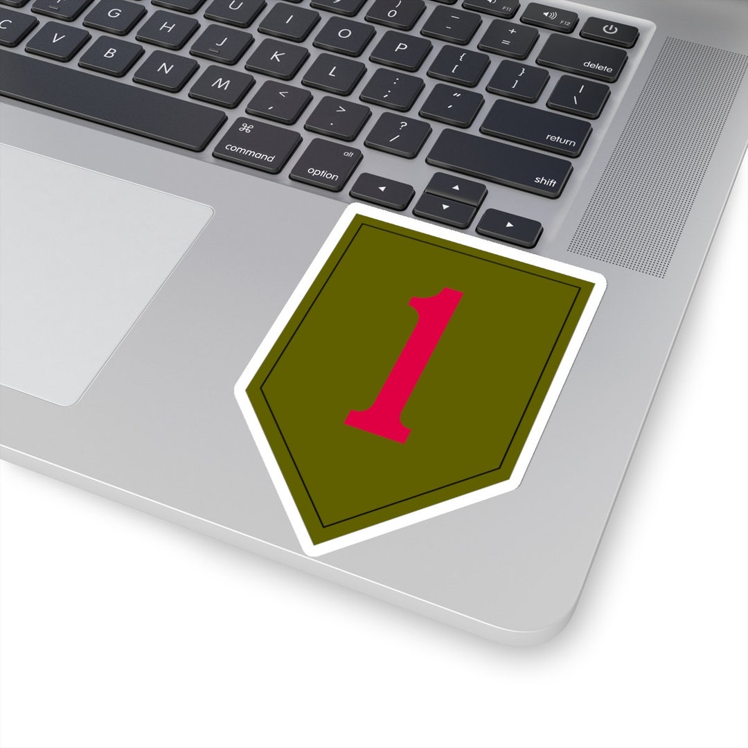 1st Infantry Division, Big Red One Stickers Christmas Gift Laptop Hard ...