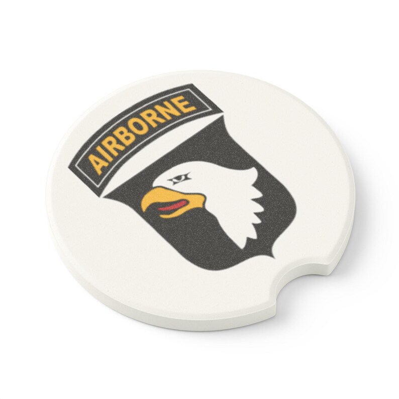 101st Airborne Division Soapstone Car Coaster - Etsy