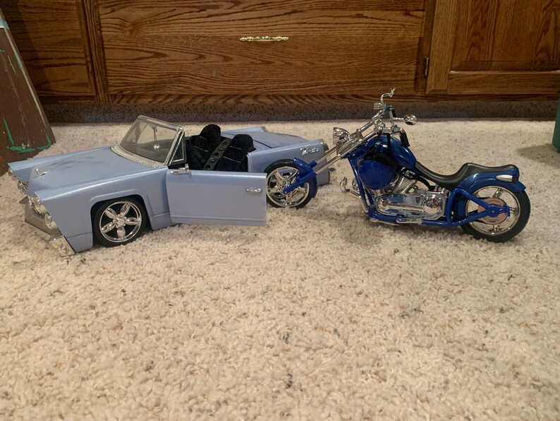 Bratz Boyz Motorcycle (2003) and Bratz Blue Cadillac Convertible ...