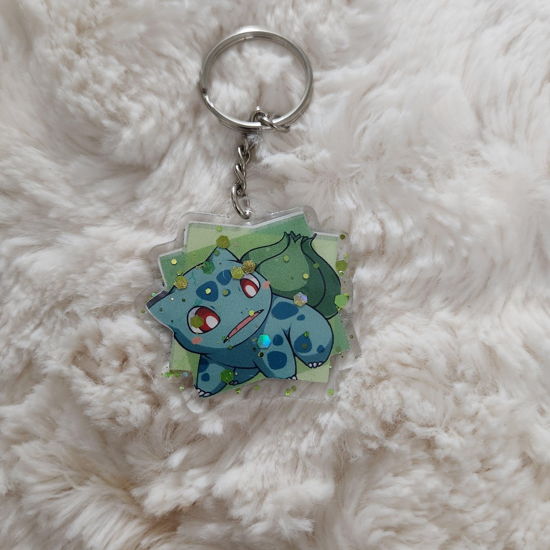 Pokemon Bulbasaur Keychain - Etsy