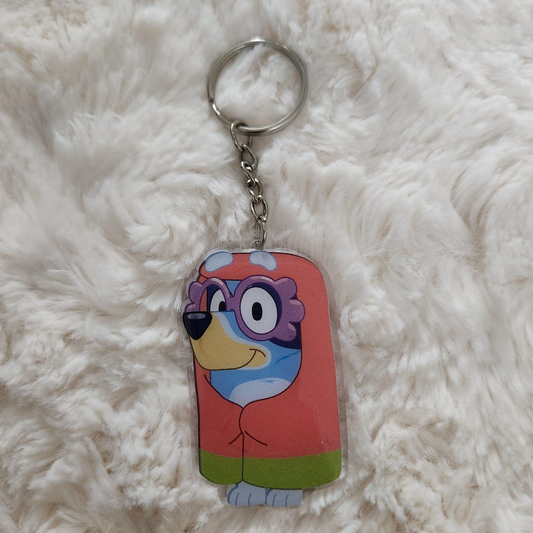 Bluey granny Keychain - Etsy