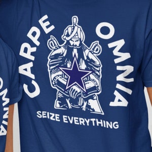 Cowboys carpe Omnia: Seize Everything Tee - Etsy