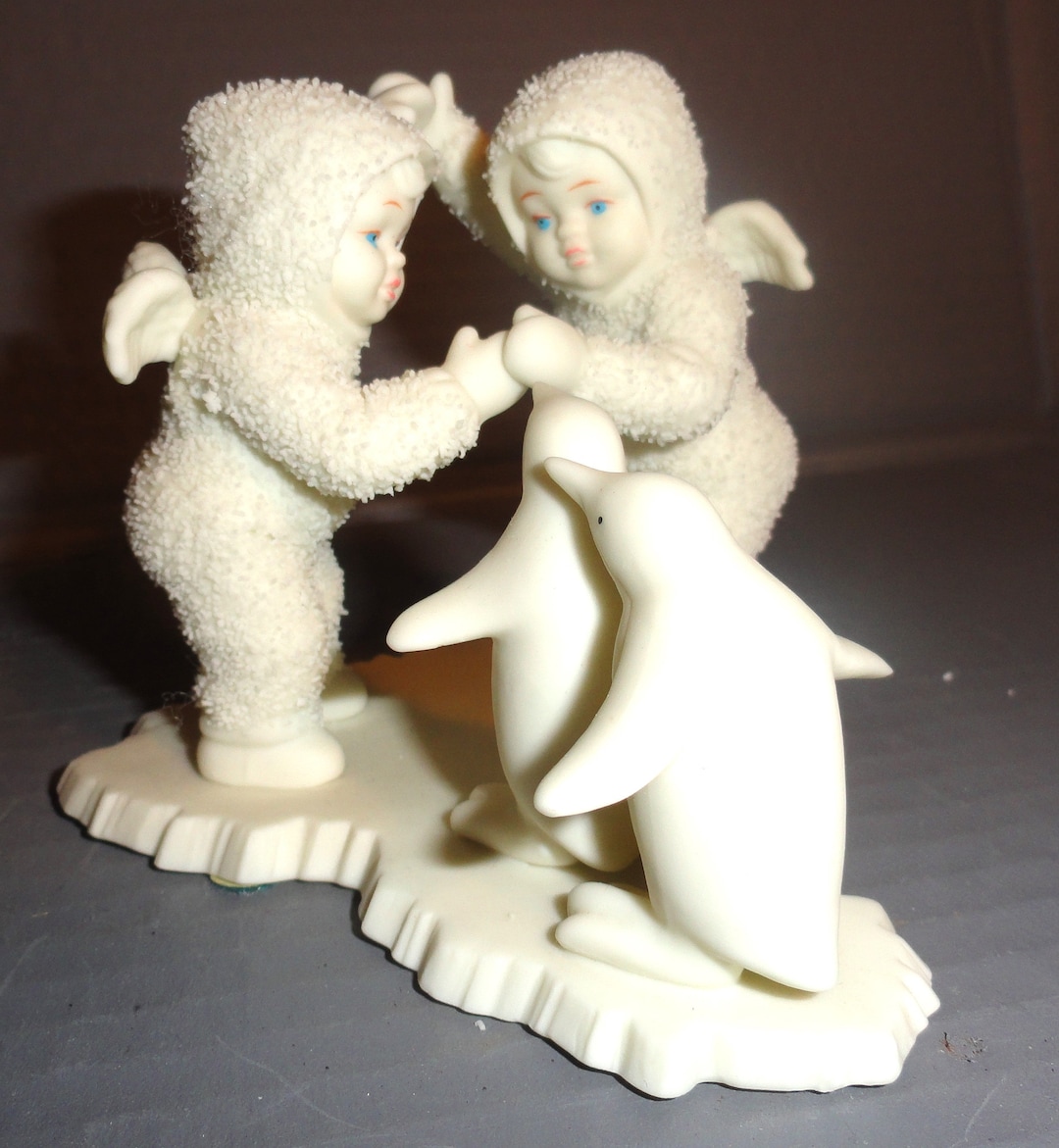 Dept 56 Snowbabies Dancing Penguin Vintage - Etsy