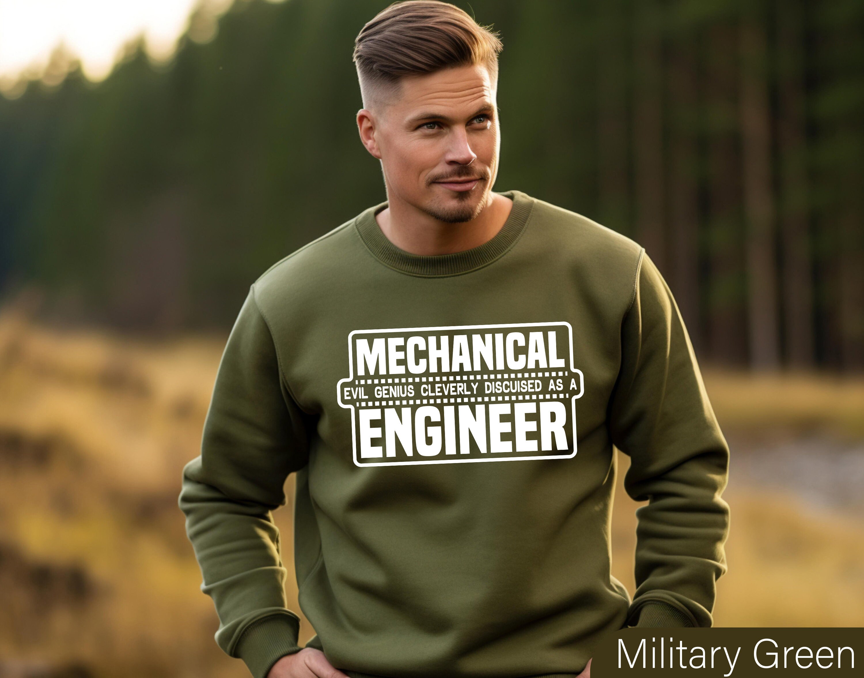 Mechanical Evel Genius Clever as A Engineer Engineering Graduate Gift for Dad, Engineering ...