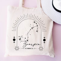 Star Sign Astrology - Zodiac Sign Make up - Cosmetic Bag Black/natural ...