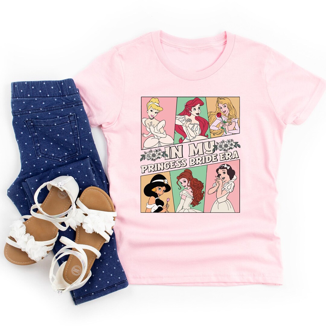 Disney in My Princess Bride Era Shirt, Retro Princess Graphic Tee ...