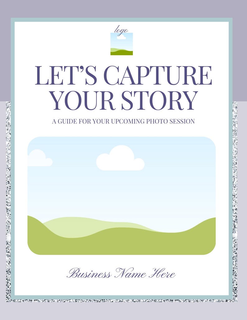 Canva Photo Session Guide Template | Customizable Client Welcome (PDF ...