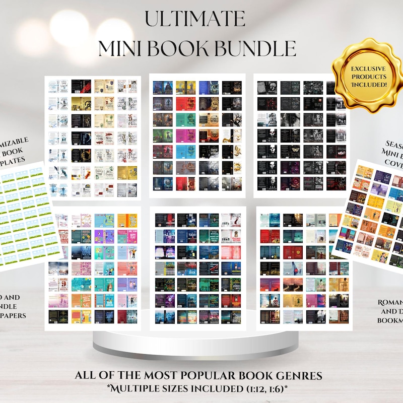 Book Prints Bundle - Etsy