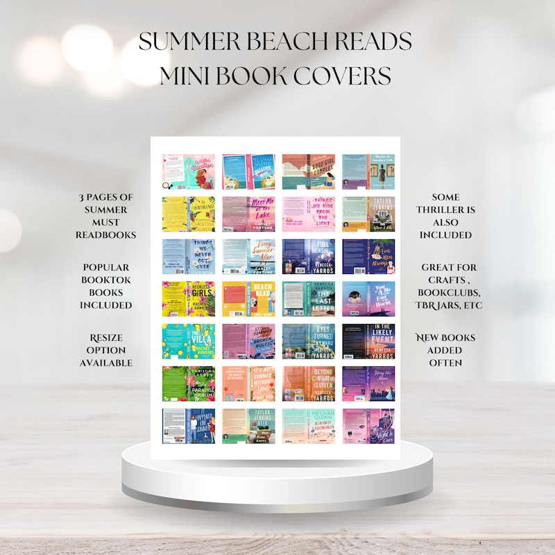 Beach Reads Printable - Etsy