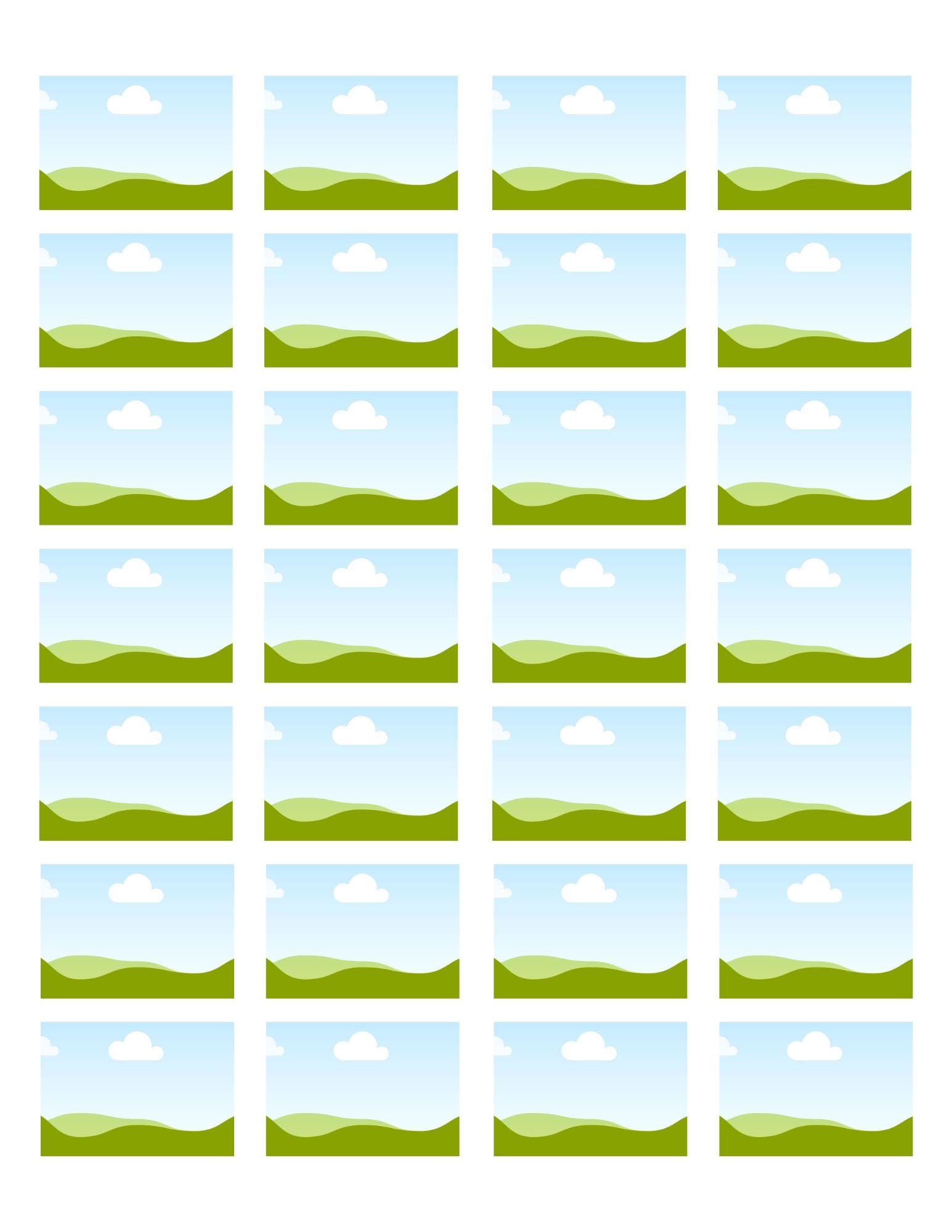 Customizable Mini Book Cover Templates BLANK Template for Your ...