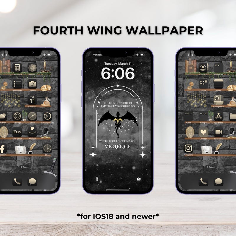 Booktok Wallpaper - Etsy