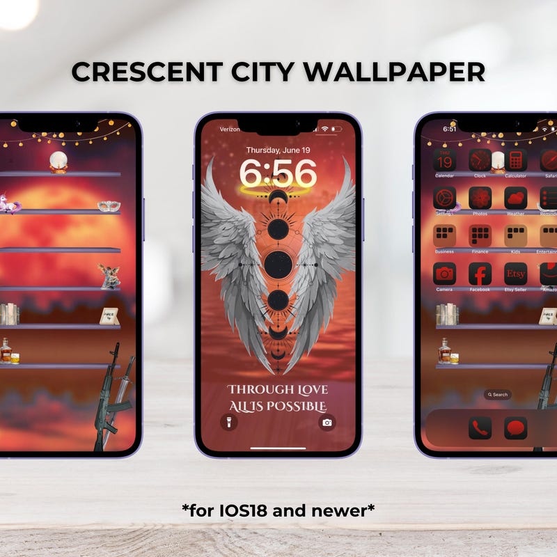 Booktok Wallpaper - Etsy