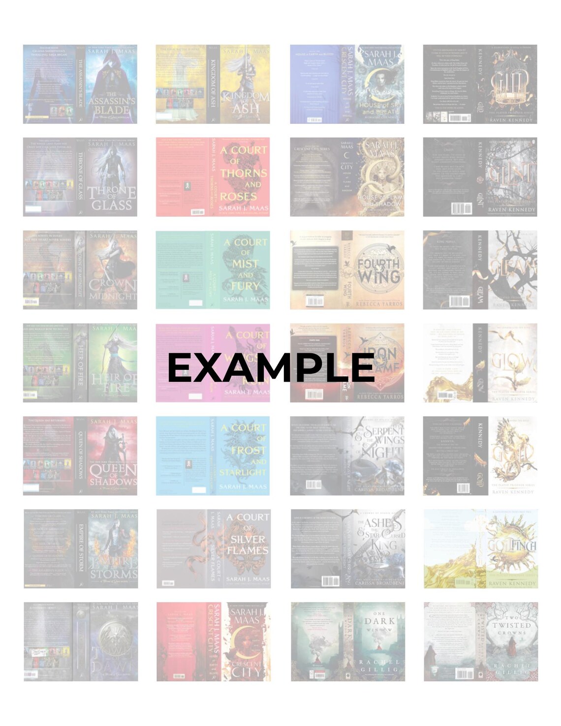 Custom Mini Book Covers | 12 Personalized Titles, DIY Book Nook, Gifts ...