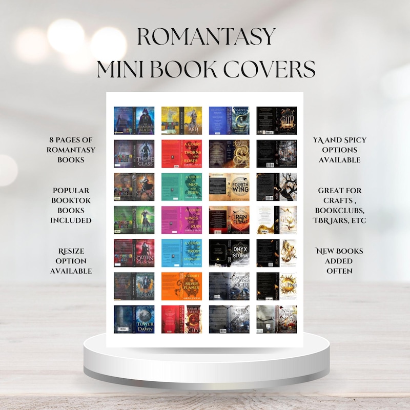 Romantasy Cover Art - Etsy