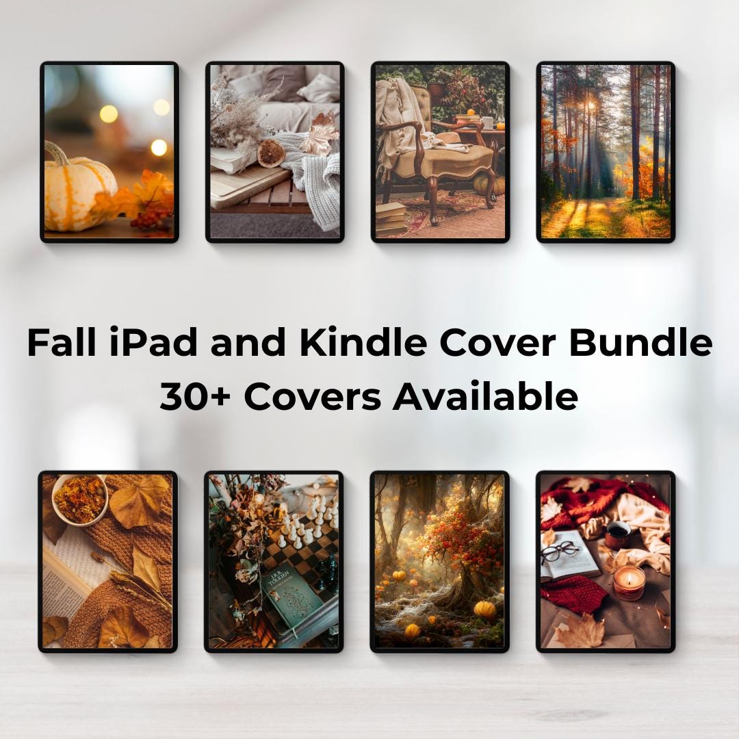 30 Cozy Fall Cottagecore Ipad/kindle Screensavers | Warm Autumn ...