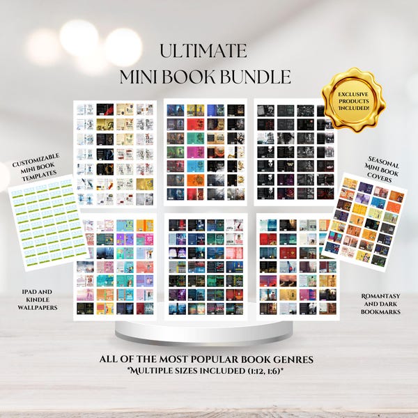 Mini Books - Etsy