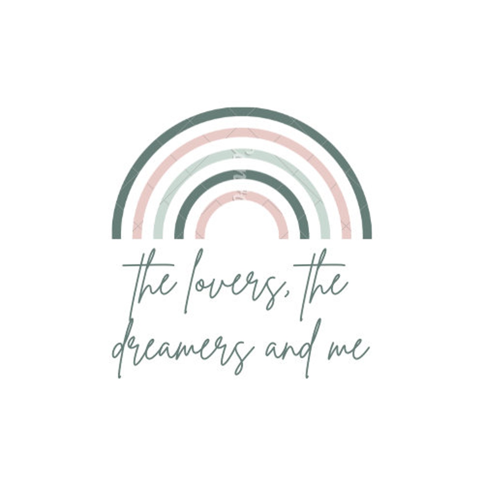 Rainbow Sticker - Etsy