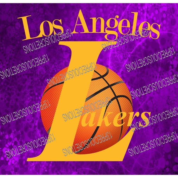 Los Angeles Lakers Tumbler Wrap - Etsy