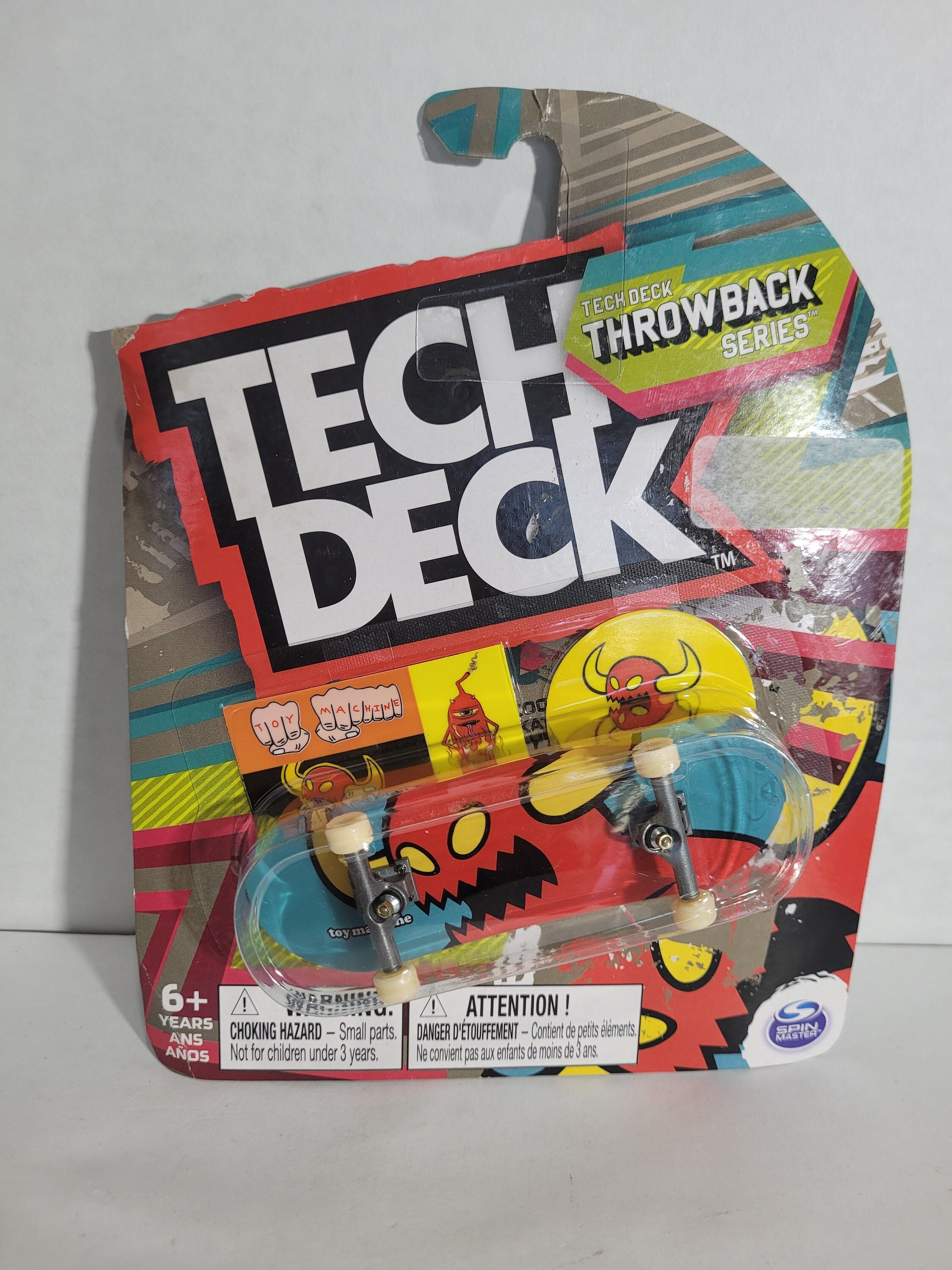 Tech Deck Toy Machine Skateboard Throwback Series Rare Fingerboard - Etsy
