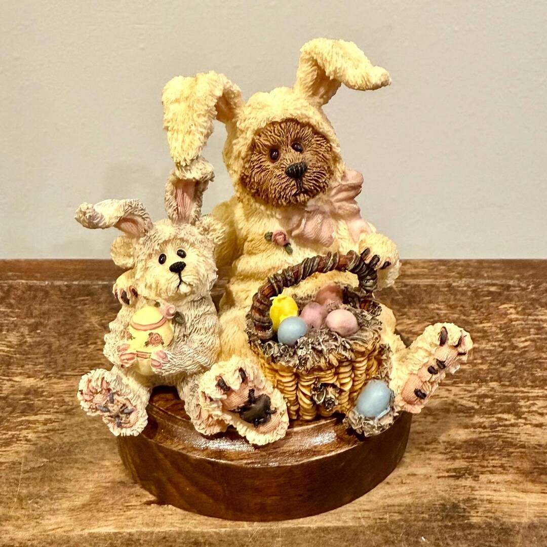 Vintage Boyds Bears & Friends Egg Detectives Marlowe With Kinsey - Etsy
