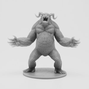 Cryptids Pack 7 3D Printed 28mm Tabletop Miniatures for Dungeons and ...