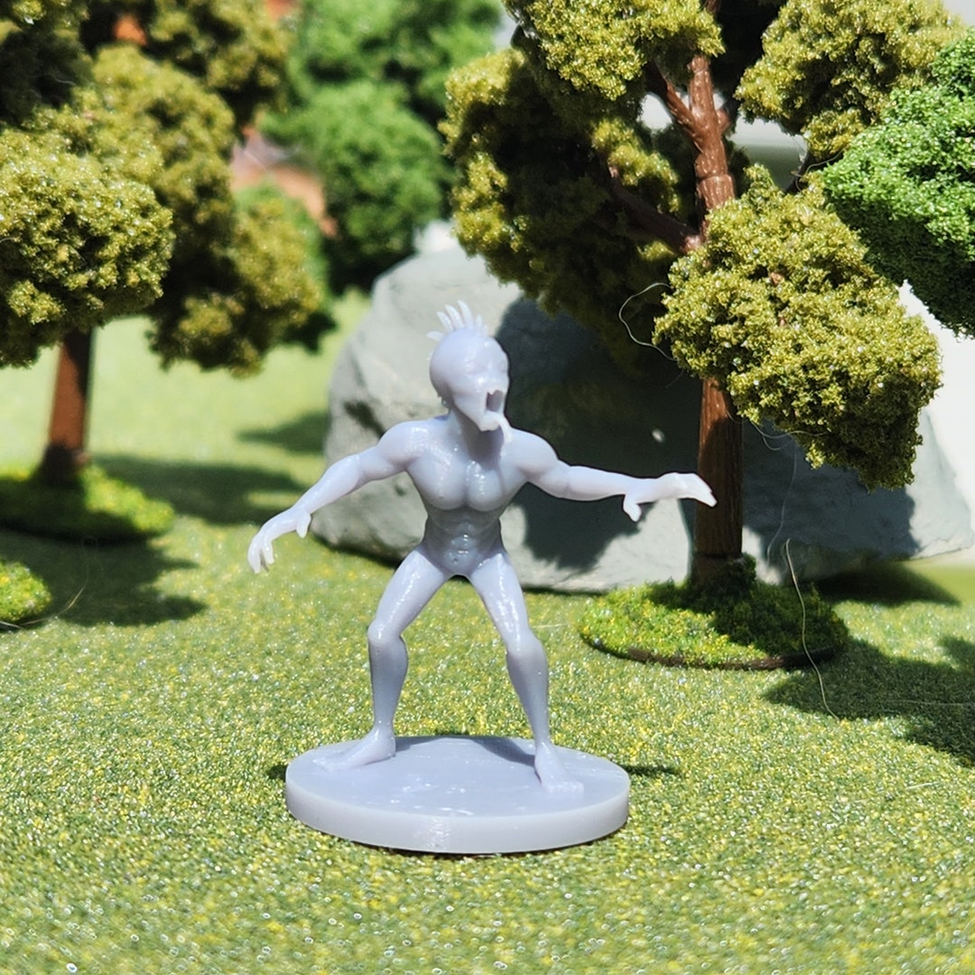 Chupacabra 3D Printed 28mm Tabletop Miniature for Dungeons and Dragons ...
