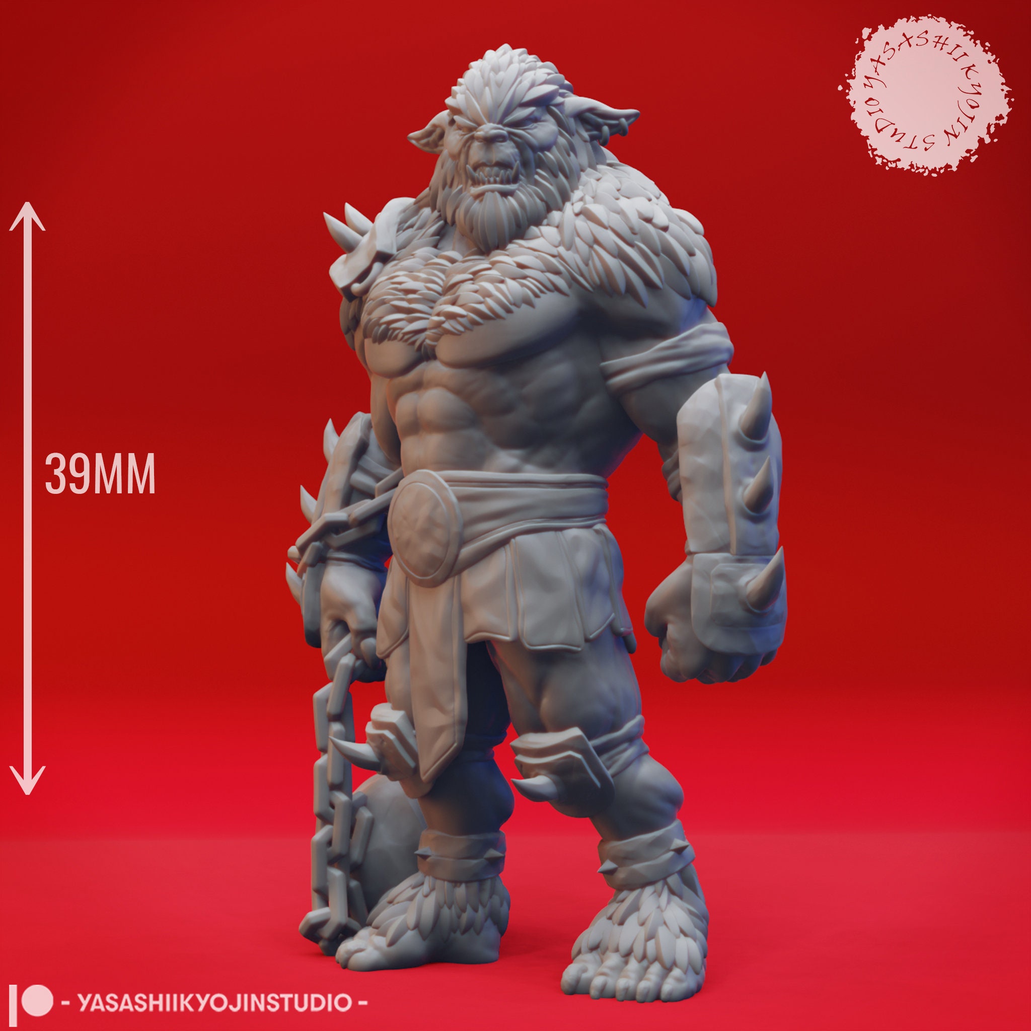 Bugbears 3D Printed Tabletop Miniature for Dungeons and Dragons or ...