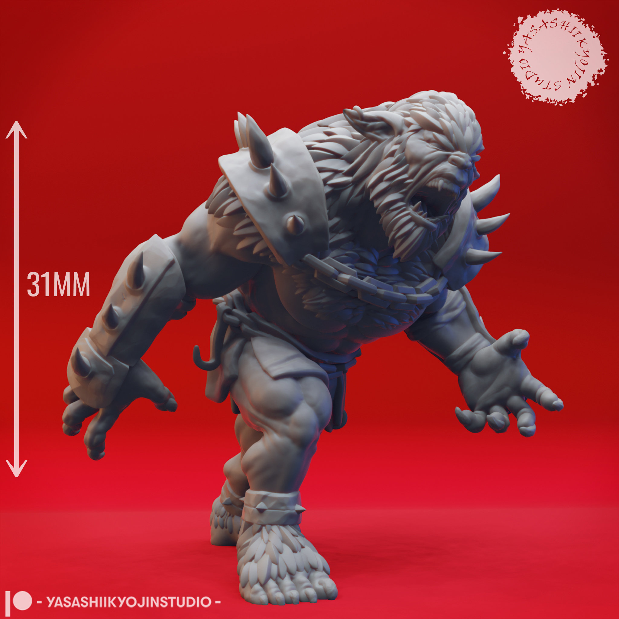 Bugbears 3D Printed Tabletop Miniature for Dungeons and Dragons or ...