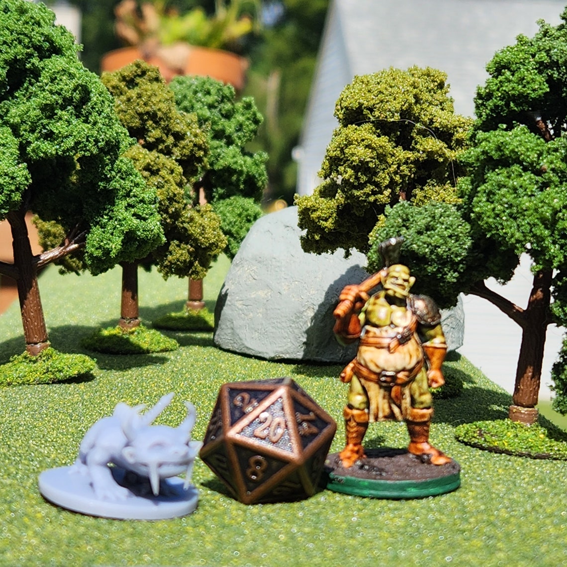 Hodag 3D Printed 28mm Tabletop Miniature for Dungeons and Dragons or ...