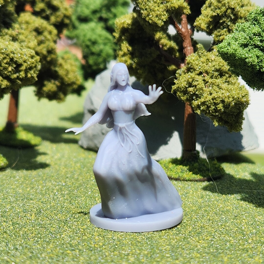 Banshee 3D Printed 28mm Tabletop Miniature for Dungeons and Dragons or ...