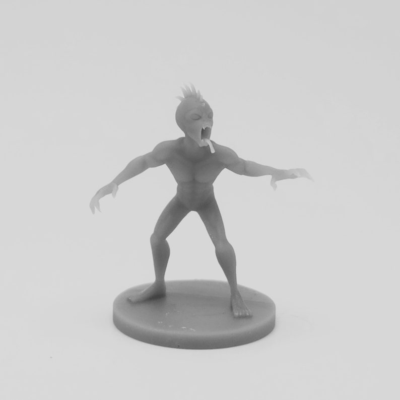 Cryptids Pack 7 3D Printed 28mm Tabletop Miniatures for Dungeons and ...