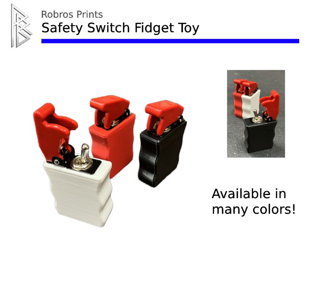 Safety Toggle Switch Fidget Toy - Etsy