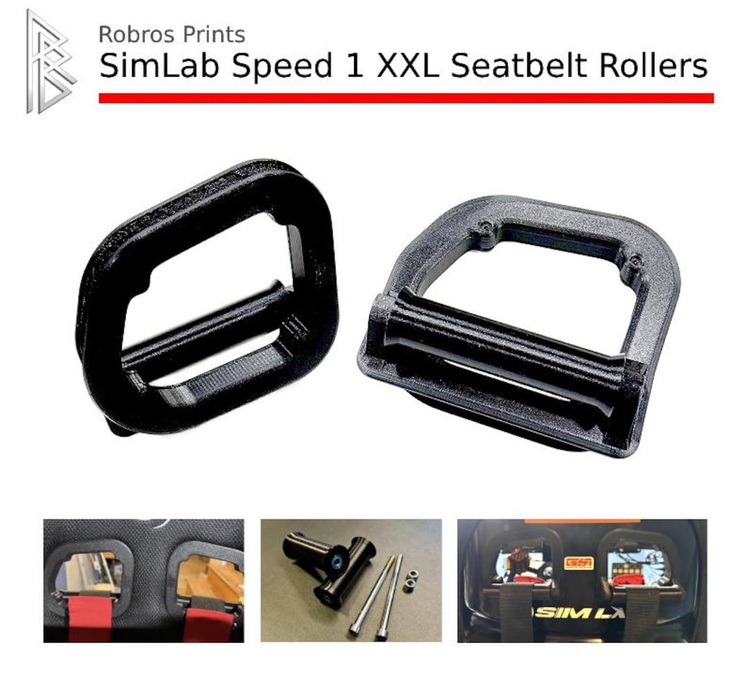 Simlab Speed 1 XXL Seat Belt Roller for Sim Racing - Etsy