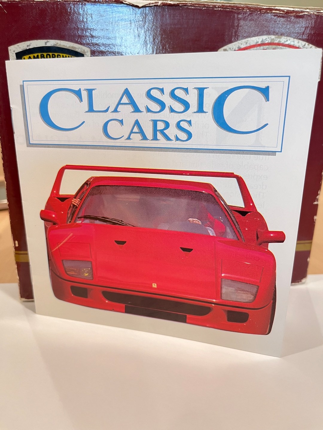 Classic Car Collector Card Series Info Booklet Brochure How to Read ...