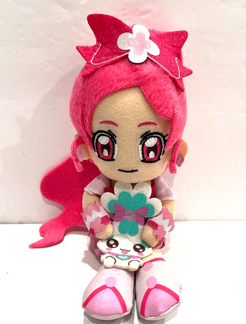 Heartcatch Pretty Cure! Precure Blossom Banpresto 2010 Plush 7" Toy ...