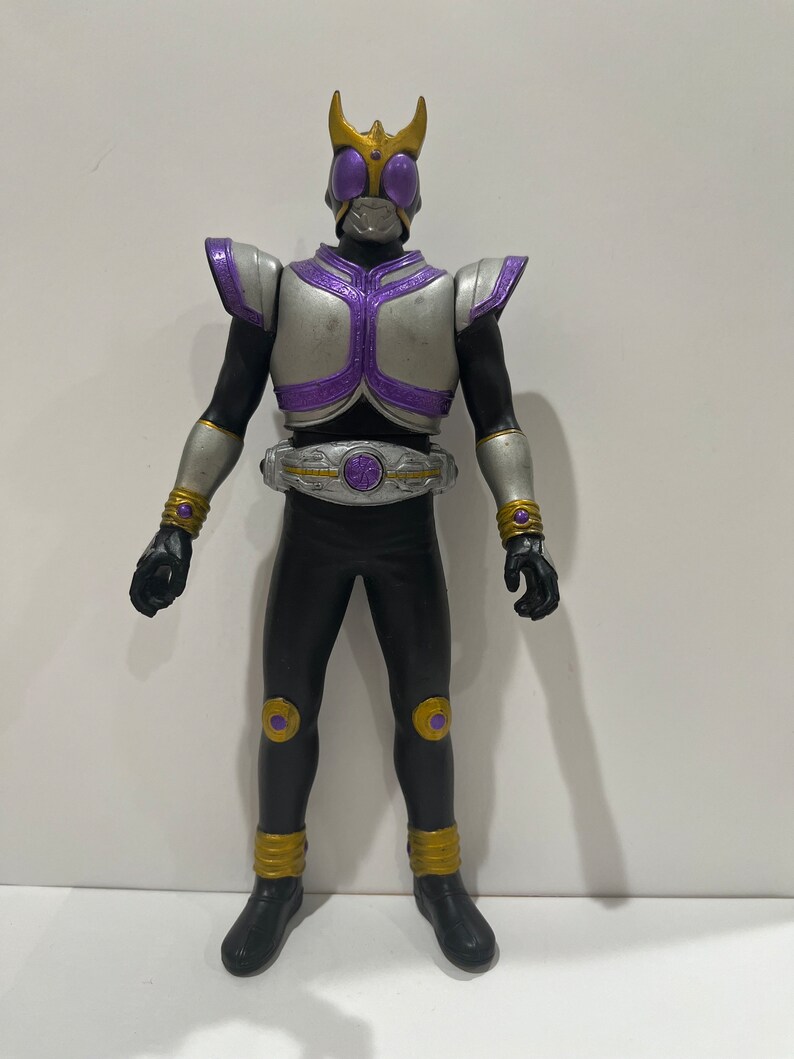 Bandai Asatsu D.K Kamen Rider Purple 7" Action Figure Toy Vintage 2000 ...