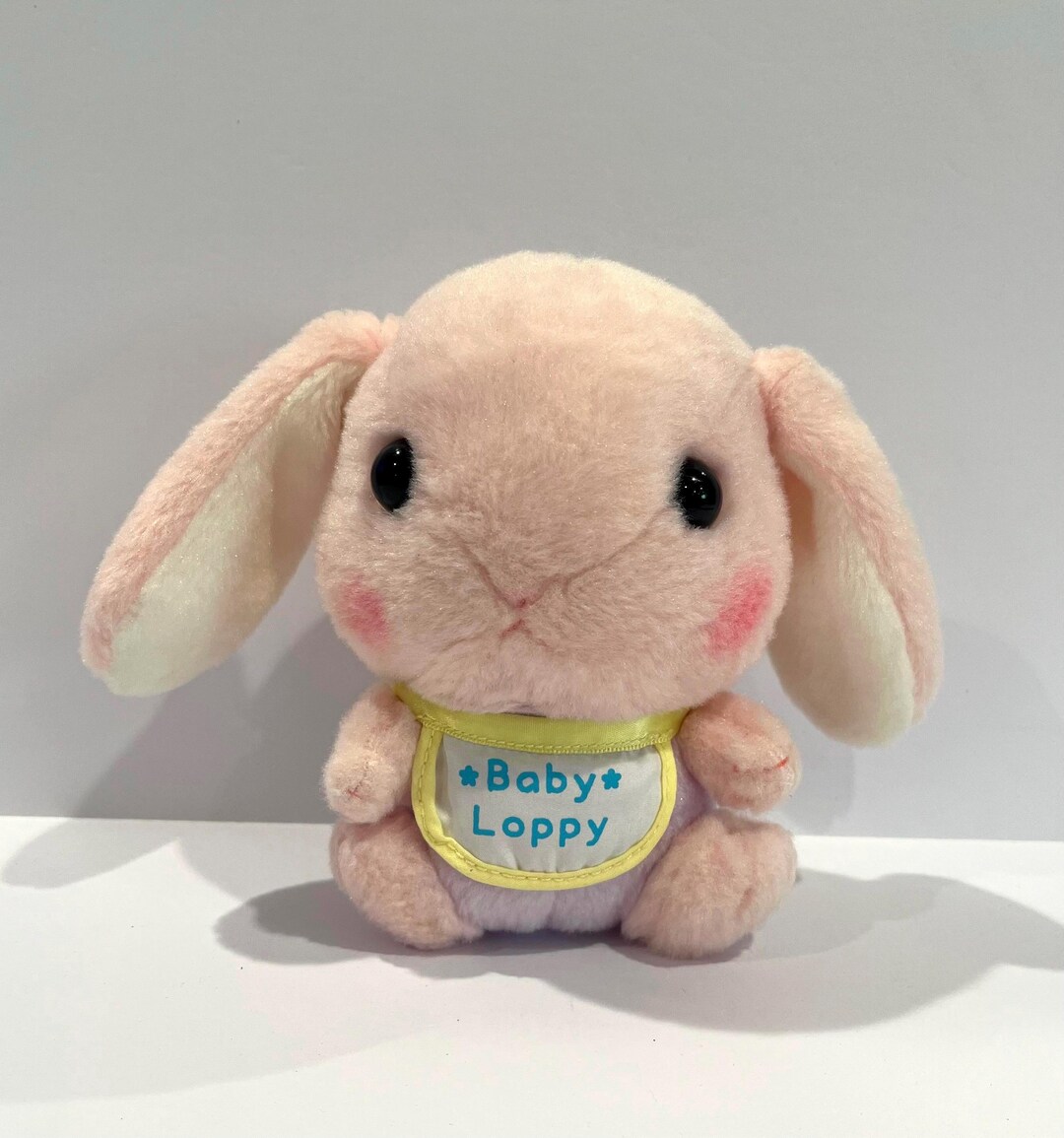 Amuse Japan Pote Usa Loppy Baby Pink Bunny Kawaii Soft Plush Mascot Toy ...