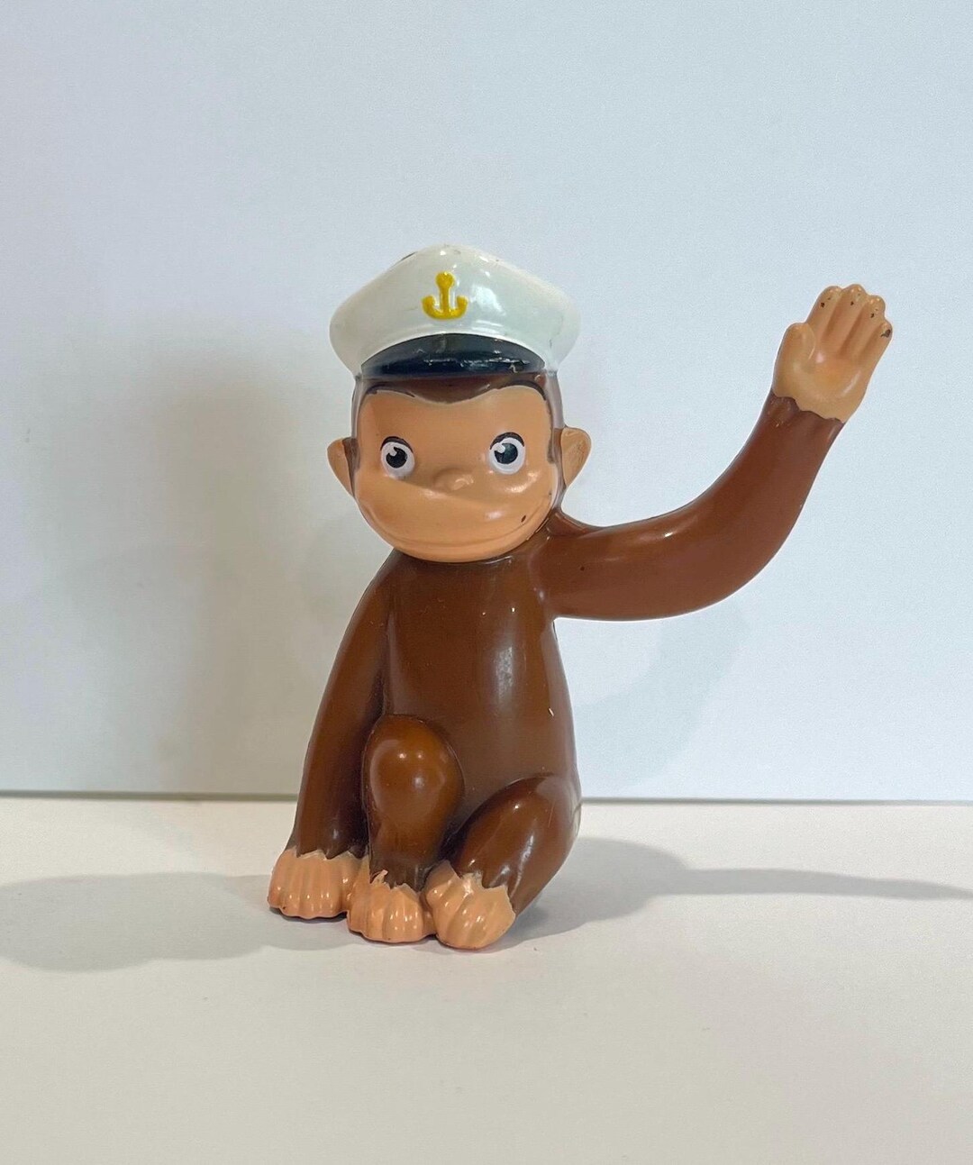 Curious George Monkey Curious George in a Sailor Hat Toy Collectible ...