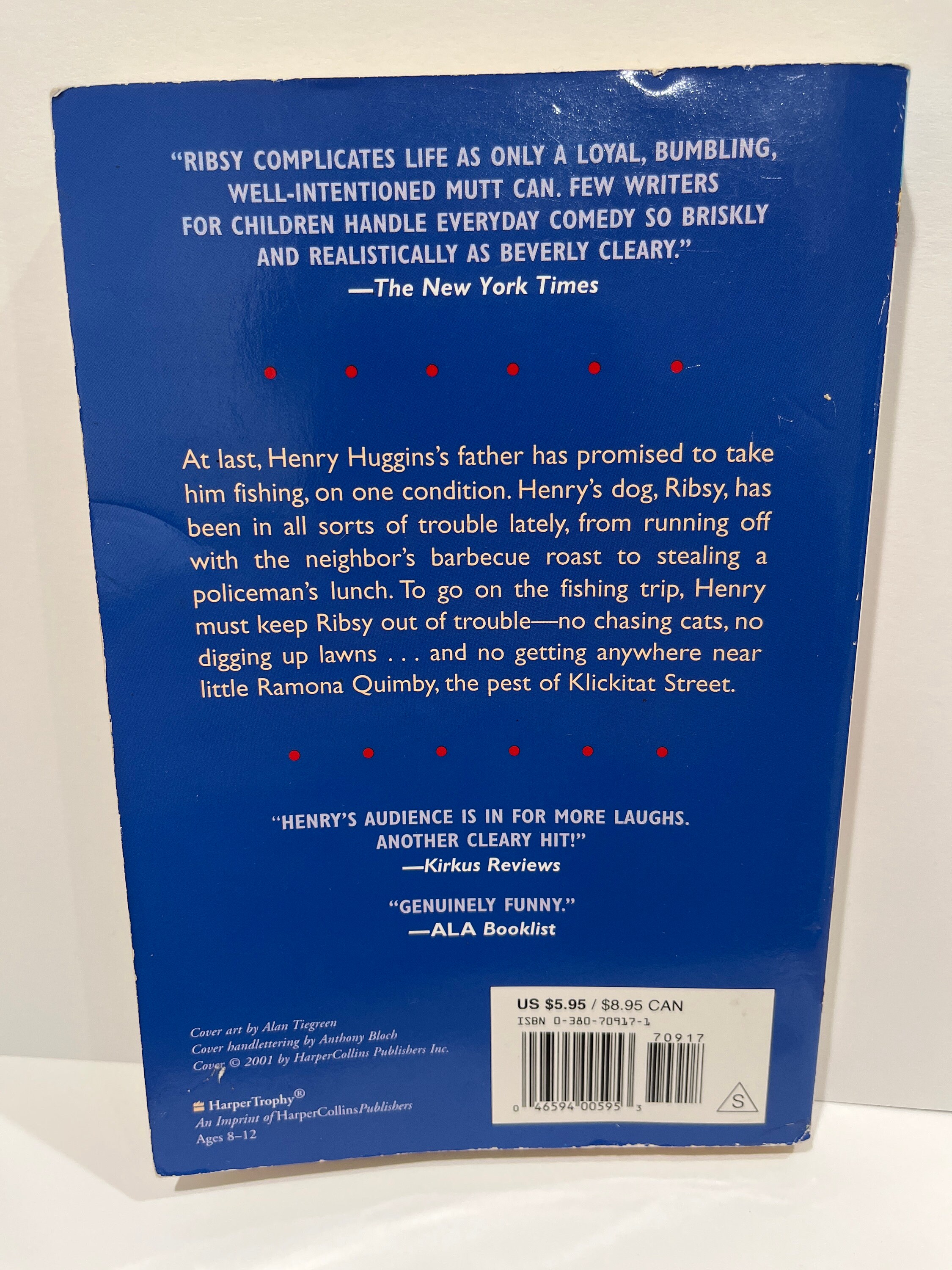 Vintage 2001 Henry and Ribsy (henry Huggins) by Cleary, Beverly Book - Etsy