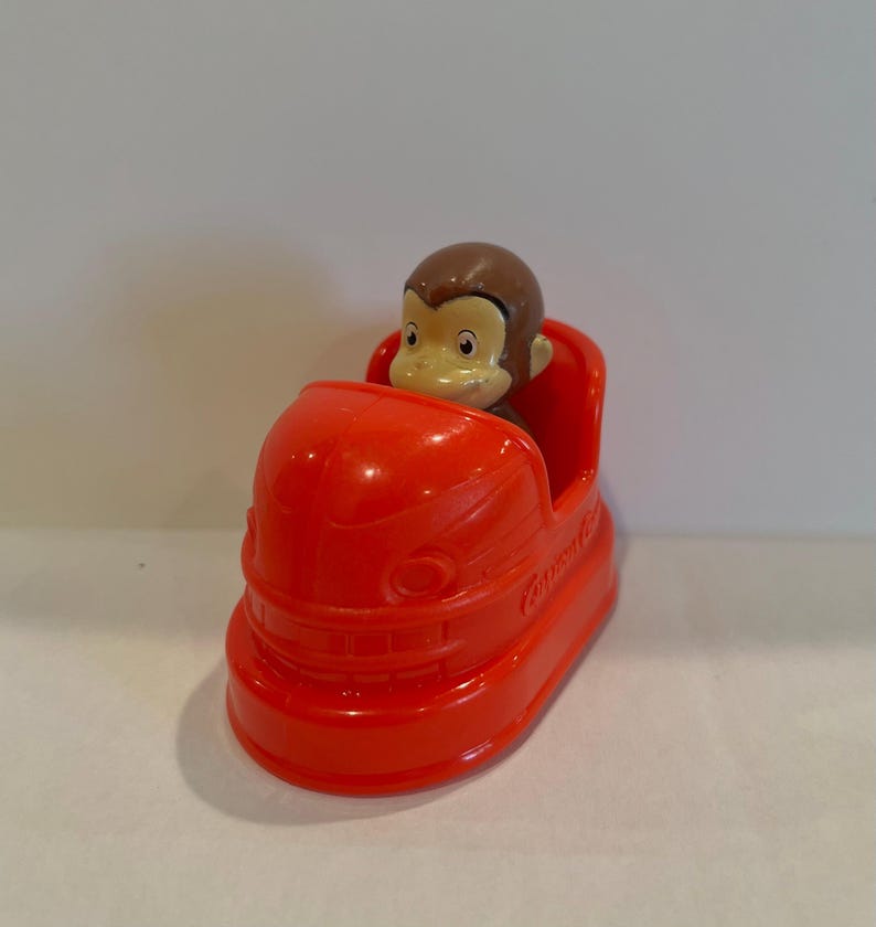 Curious George Monkey Car Toy 2019 Mcdonalds Mcdo Happy Meal ...