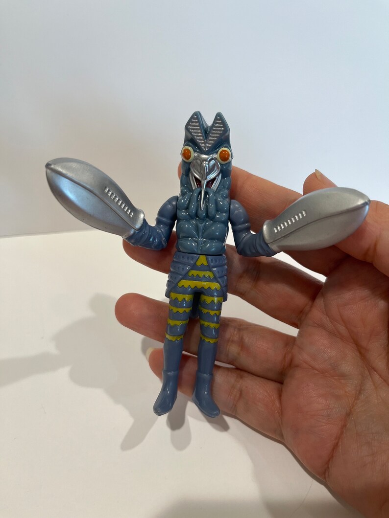 Alien Baltan Ultraman Monster Kaiju Bandai Vintage Toy Soft Vinyl Japan ...