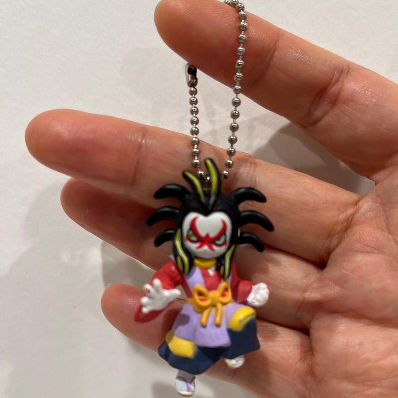 Anime Gashapon Keychain - Etsy