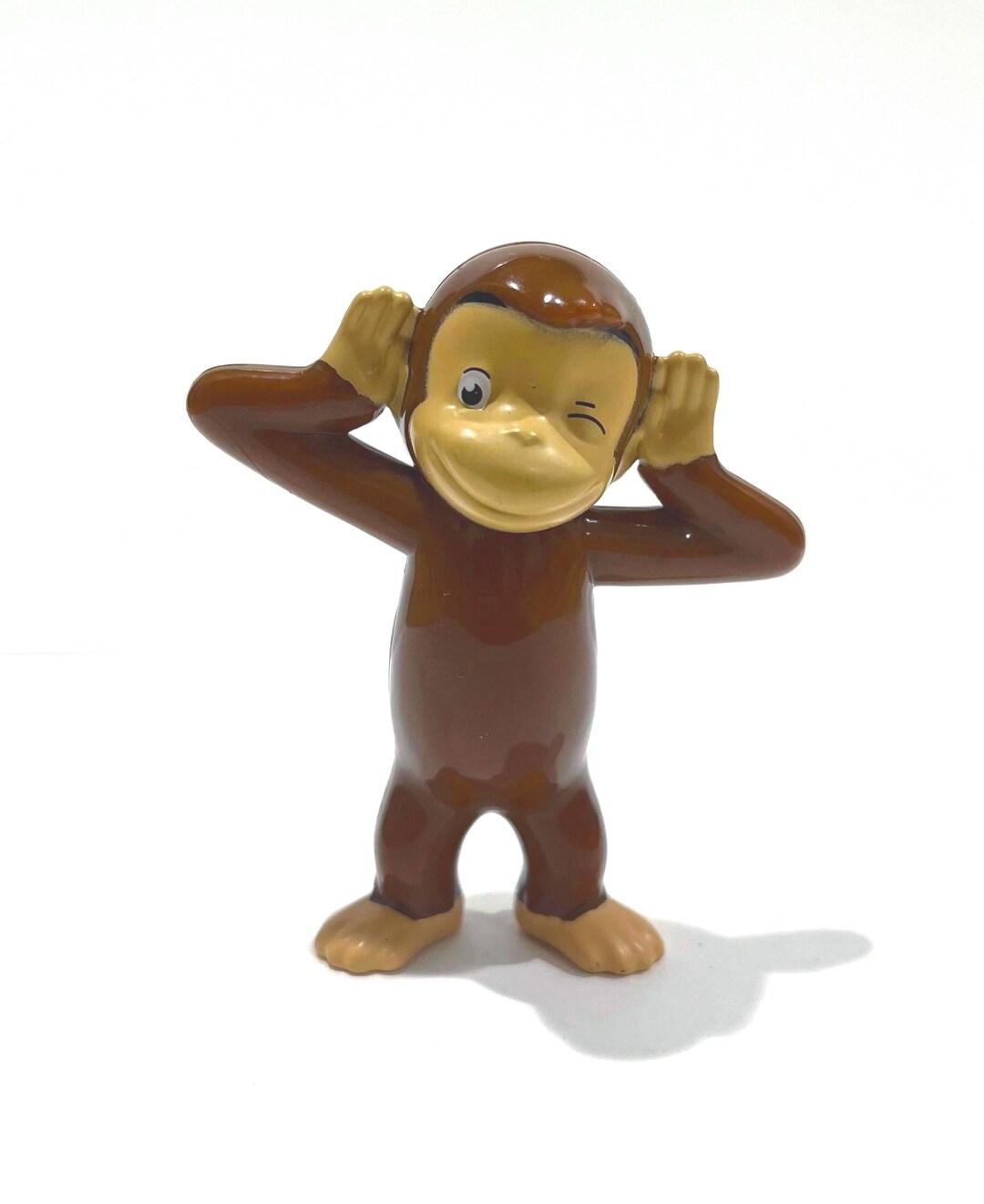 Curious George Monkey Toy 2024 Mcdonalds Mcdo Happy Meal Collectible ...