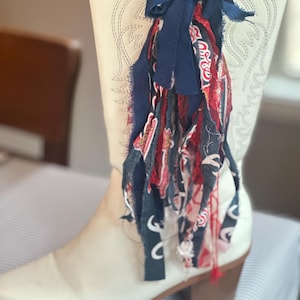 Boot Ribbons: Game Day Western Style - Etsy