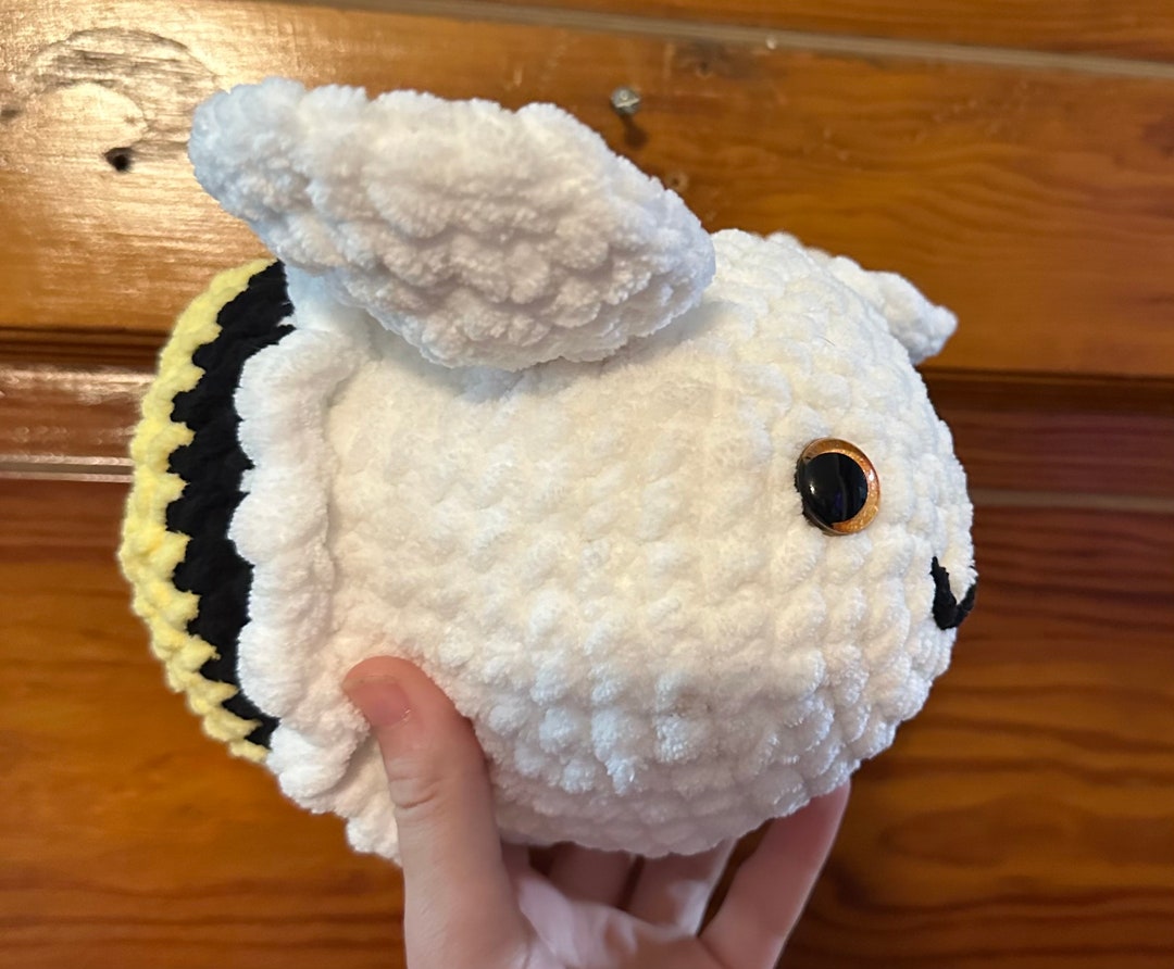 Ghost Bee Crochet Plush Boo Bee Halloween Crochet Plush - Etsy