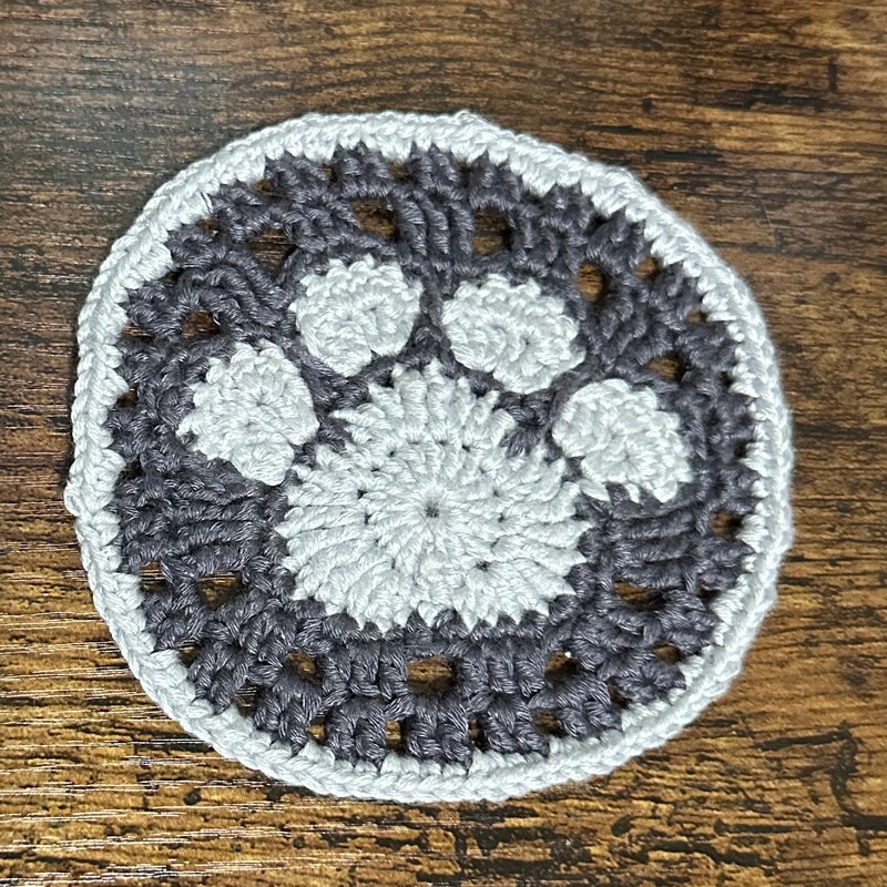 Paw Print Coasters - Etsy