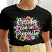 Creada Con Un Proposito PNG SVG, Spanish Svg PNG, Frases Positivas Svg ...