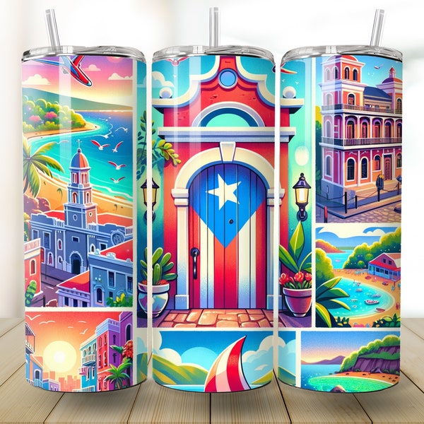 Boricua Tumbler Png - Etsy