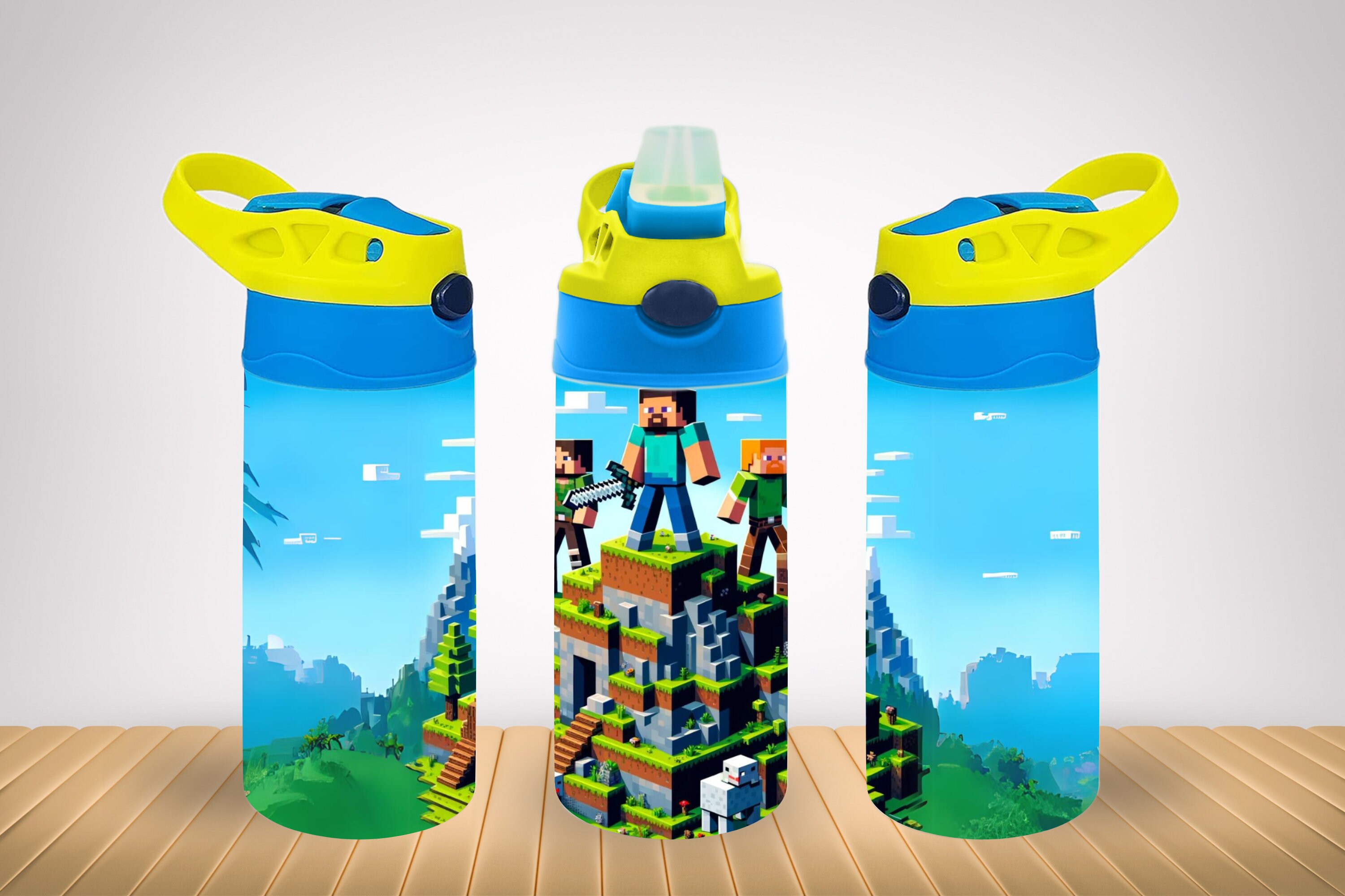 5 Images Minecraft Tumbler Wrap Design Minecraft Sublimation Wrap 12oz ...
