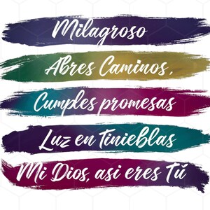 Spanish Bible Verse, Frases Religiosas T-shirt Motivational Quote PNG ...